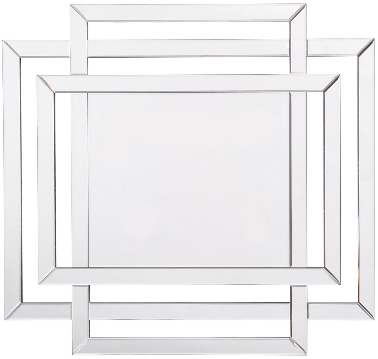 Geometric Rectangle Frame Mirror - Dansk