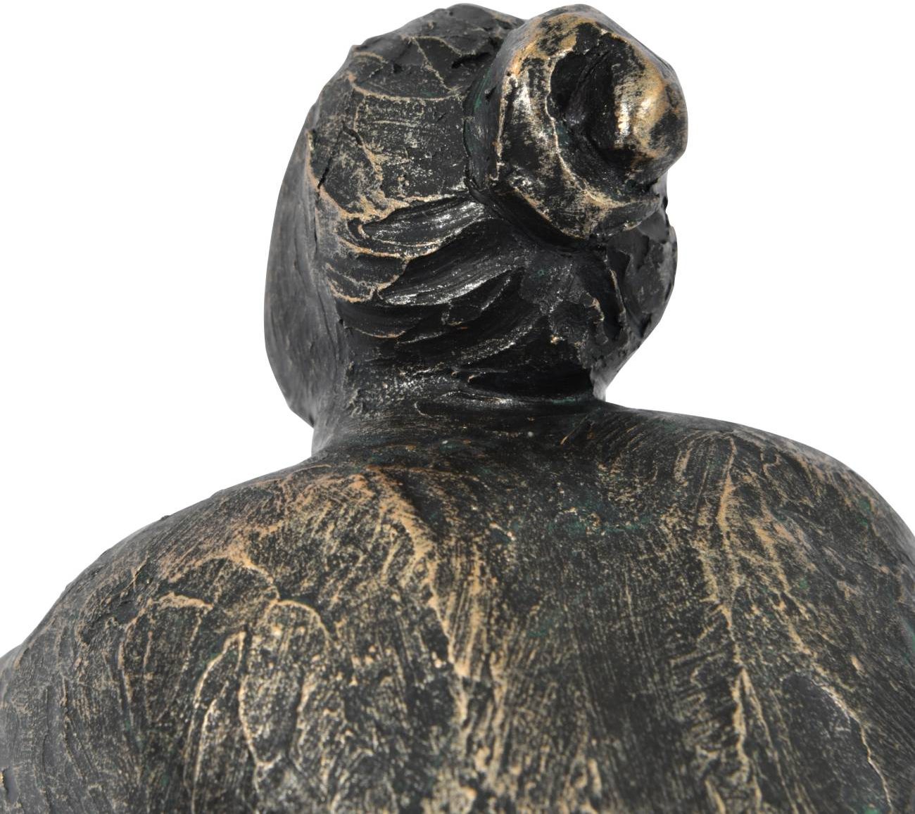 Athena Contemplating Feminine Form Resin Sculpture - Dansk