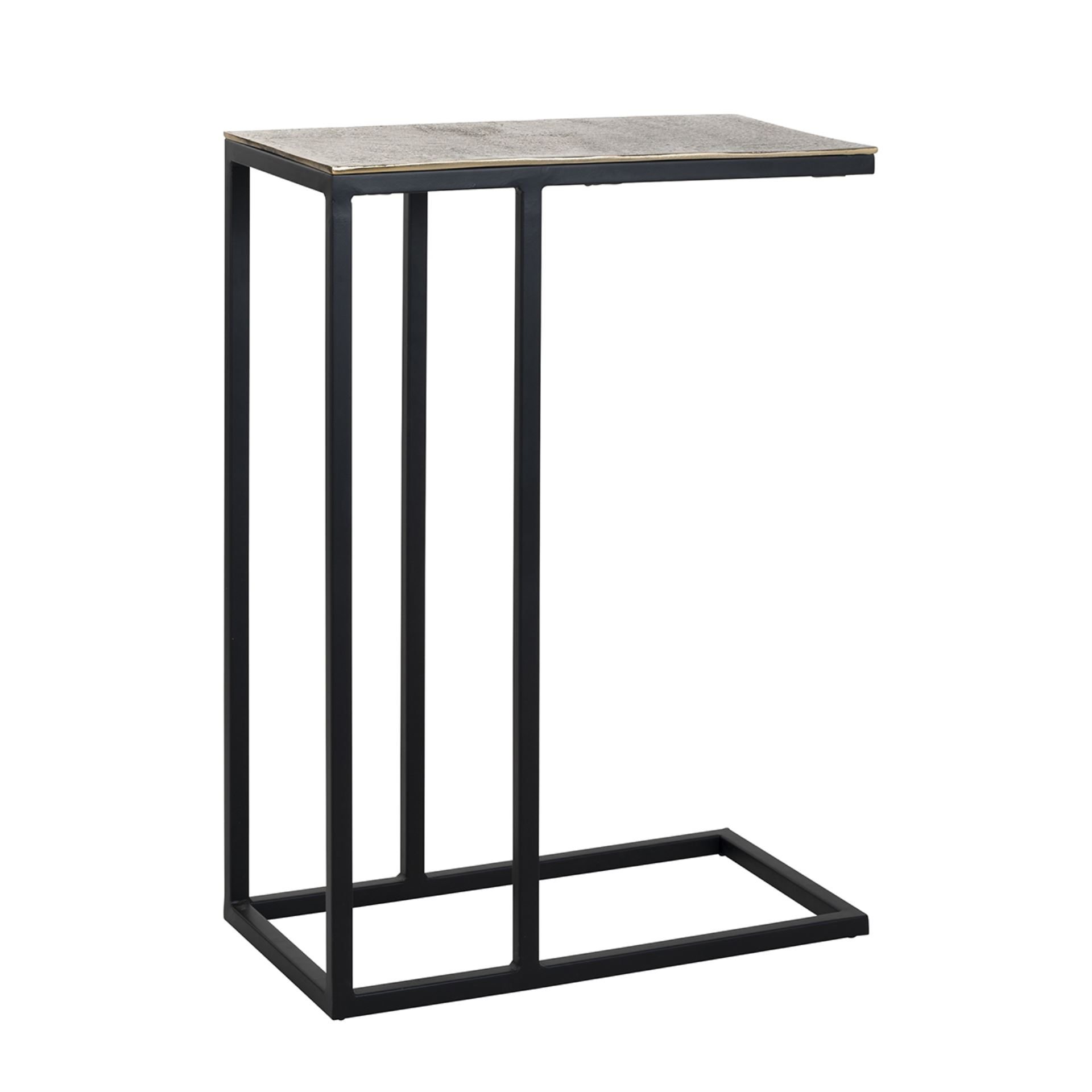 Cast Aluminium Metal Sofa Side Table - Dansk