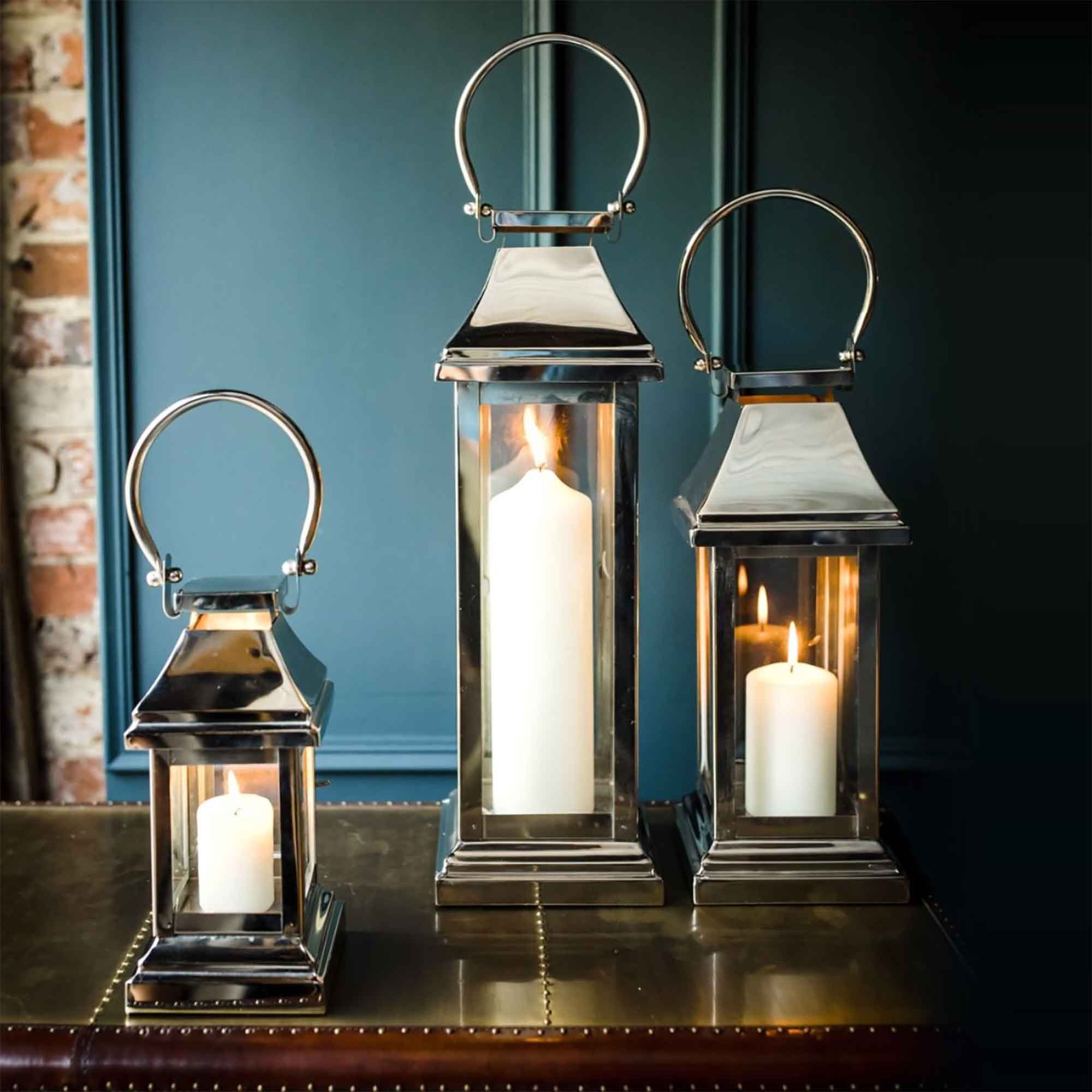 Station Lantern - Stainless Steel Finish - Dansk
