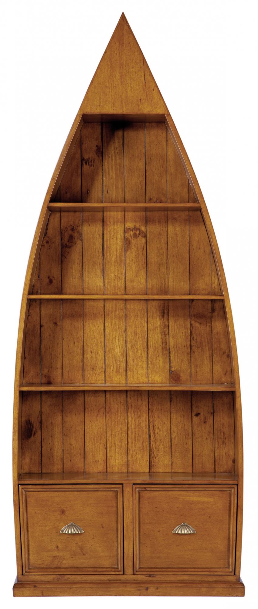 Harrogate Four Shelf Dinghy Boat Bookcase - Dansk