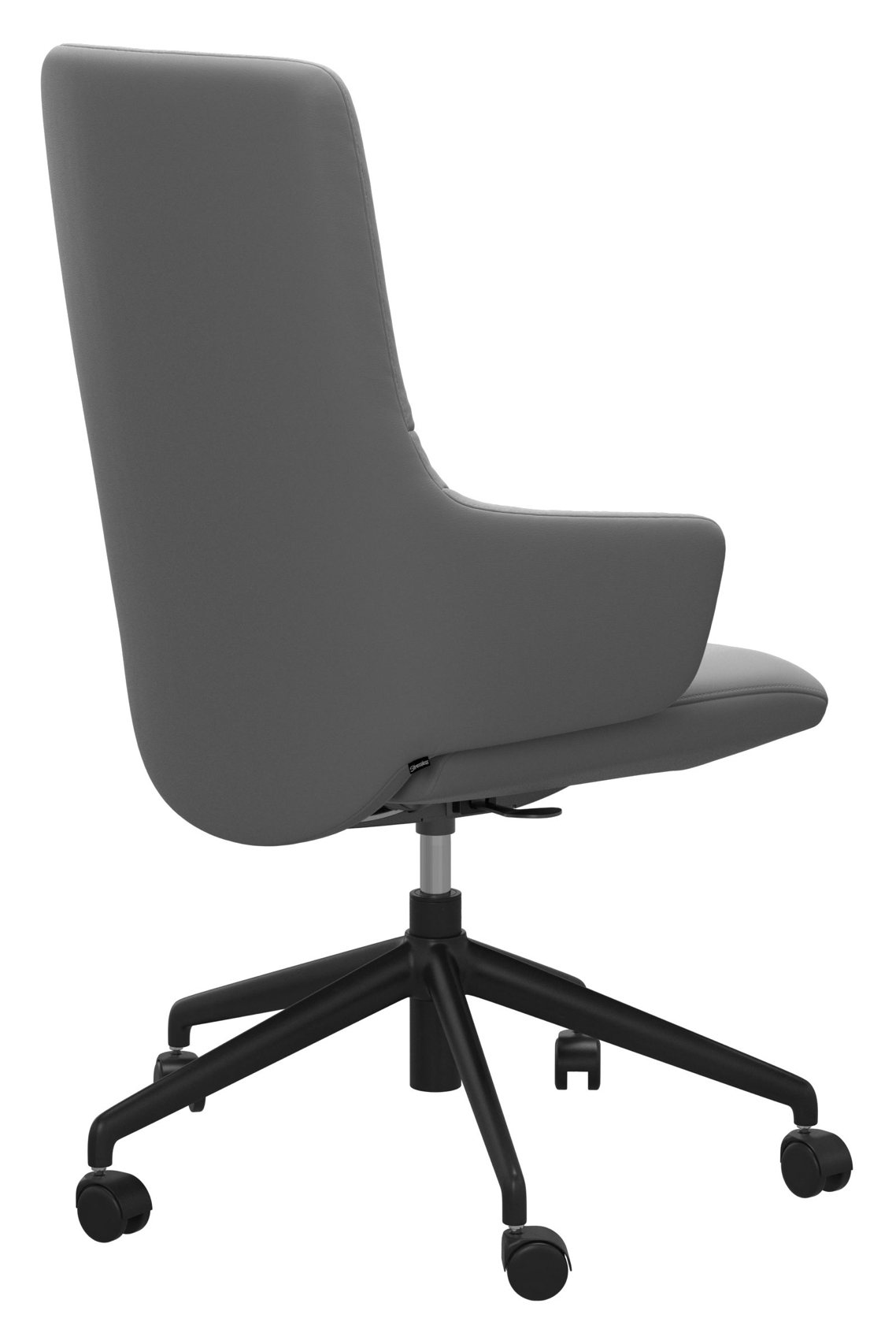 Stressless Mint High-Back Home Office Chair with Arms in Batick Wild ...