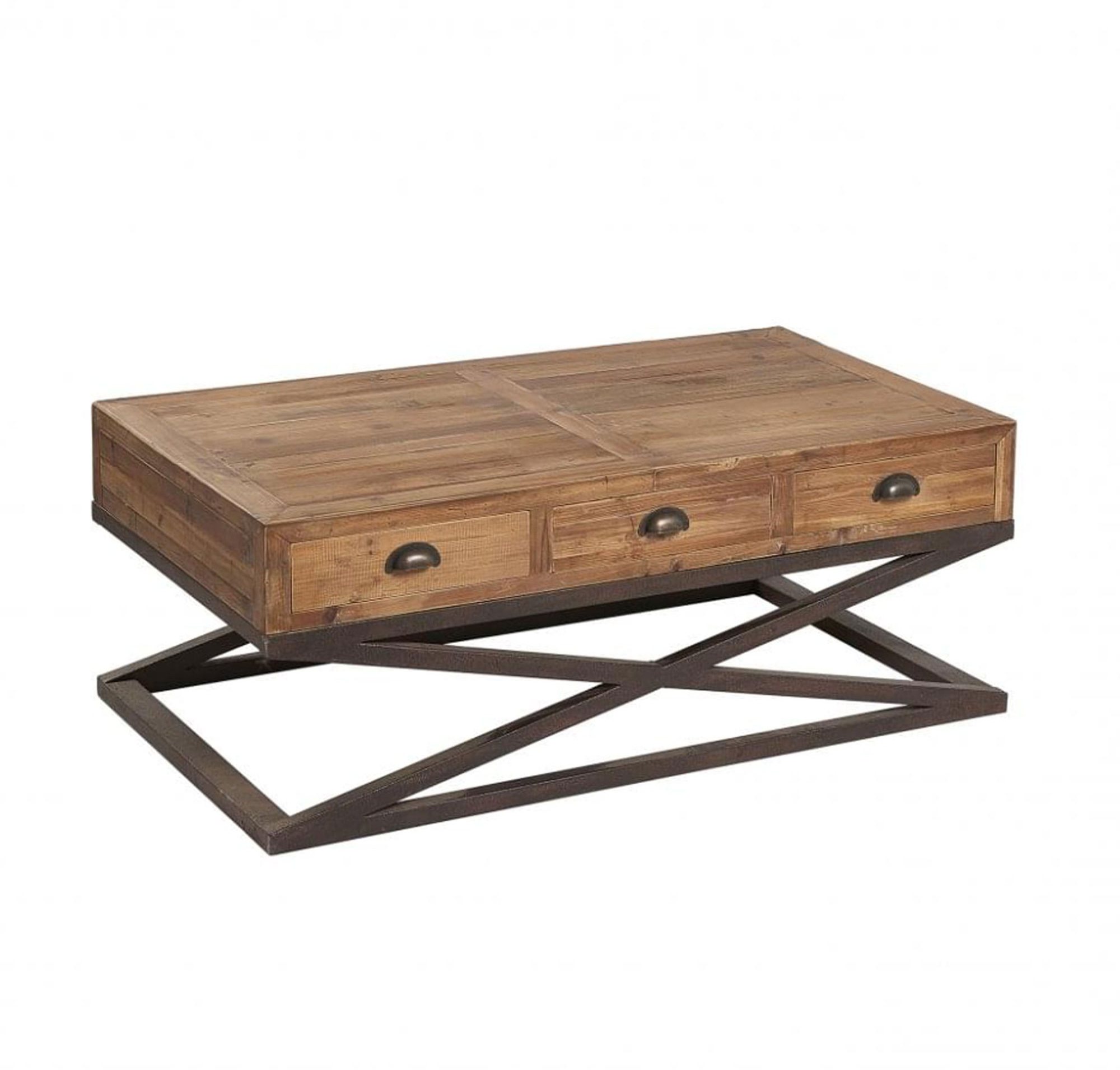 Jackson Bay X-Base Six Drawer Coffee Table - Dansk