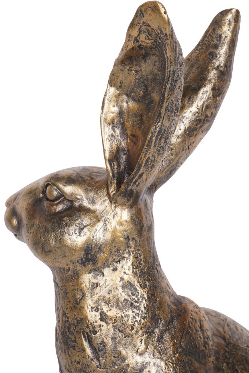 Large Sitting Hare Sculpture - Dansk