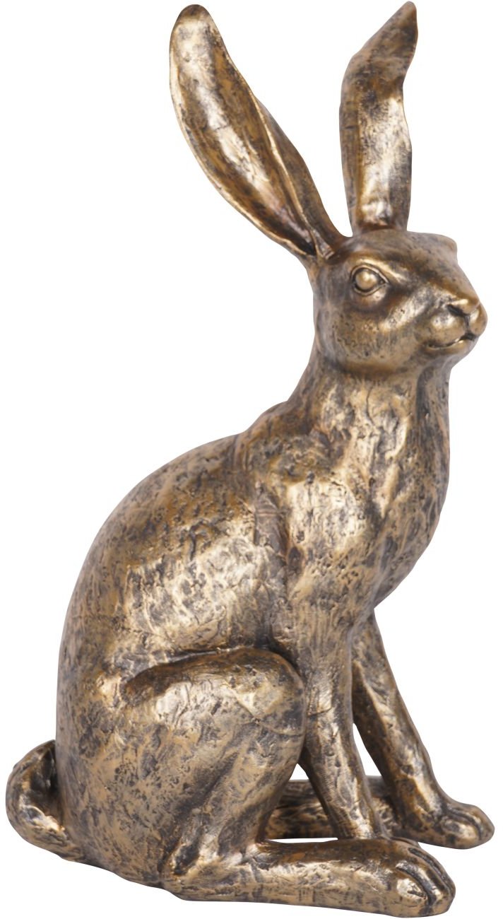 Large Sitting Hare Sculpture - Dansk