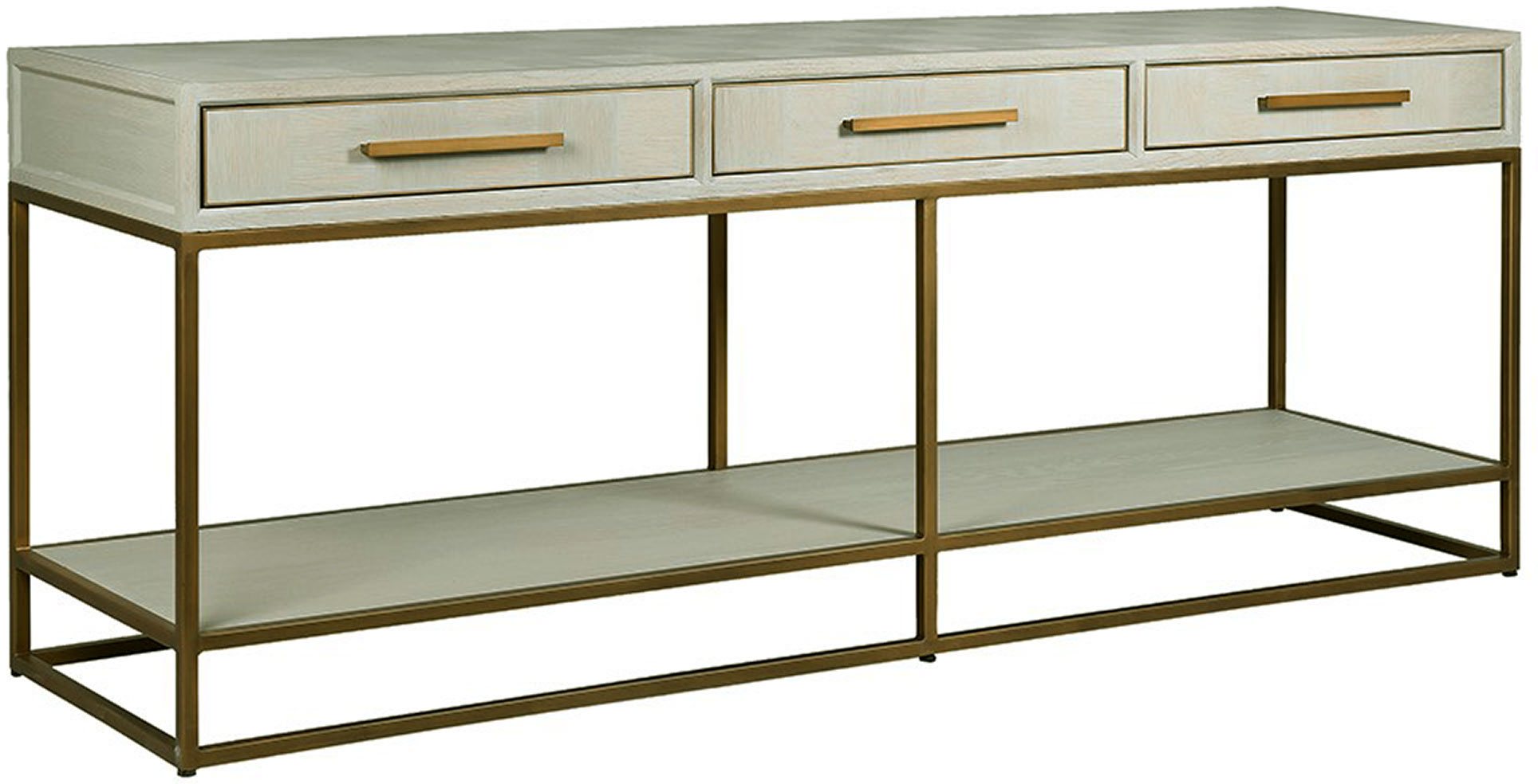 Brass console table with drawers store