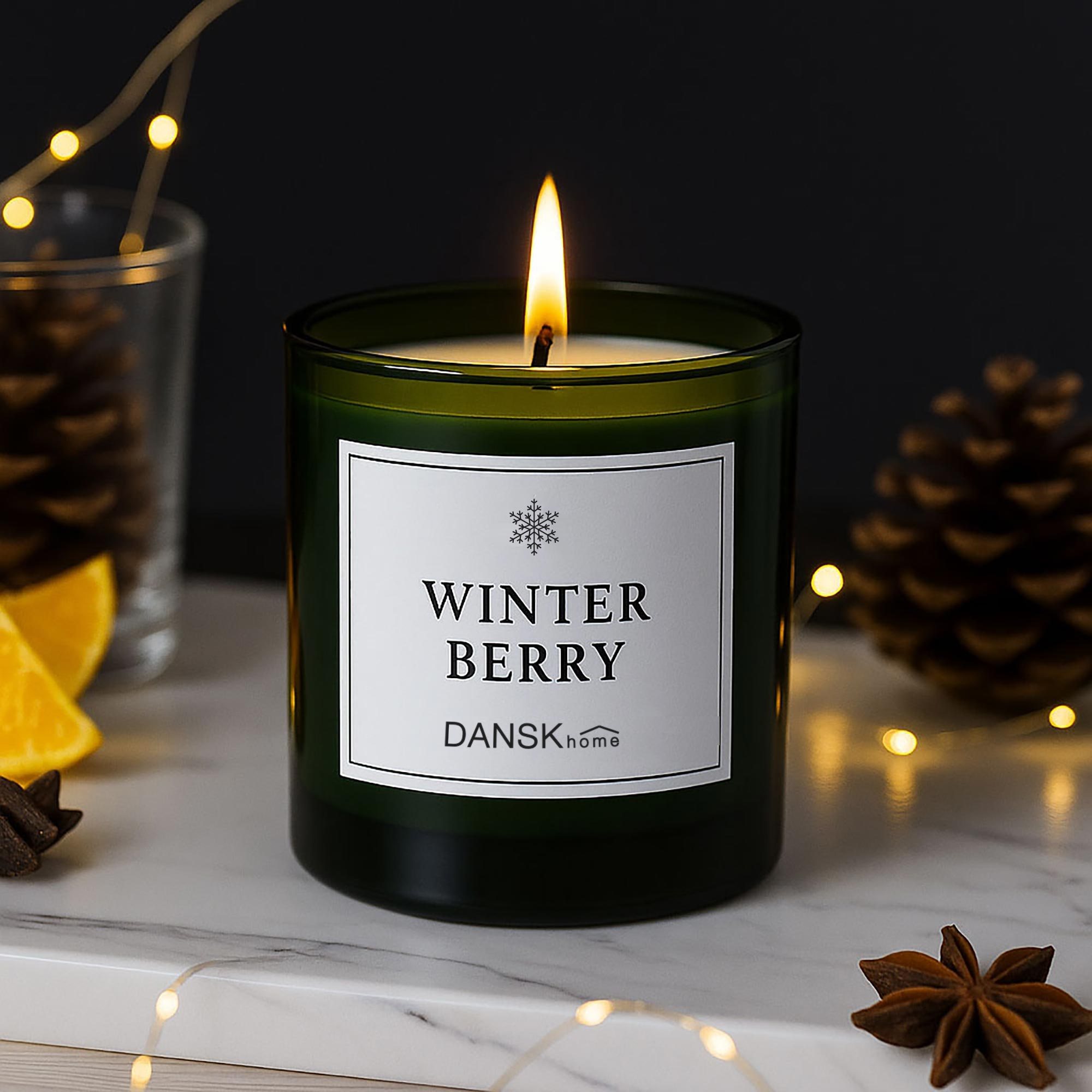 DANSK Home Fragrance Dansk Home Festive Fragrance - Winter Berry Candle ...
