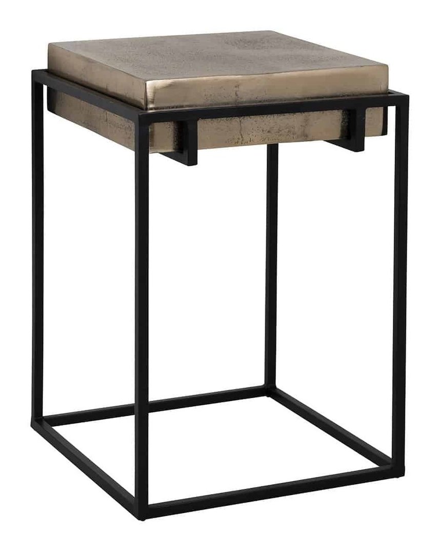 Ceylon Cast Aluminium Corner Lamp Table - Dansk