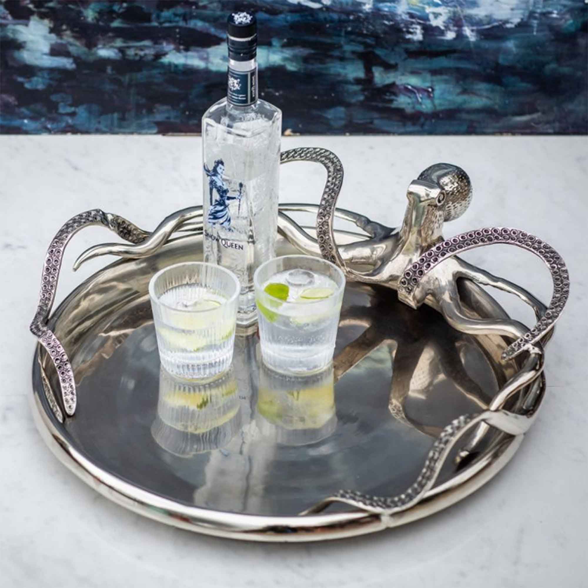 Large Octopus Serving Tray - Dansk