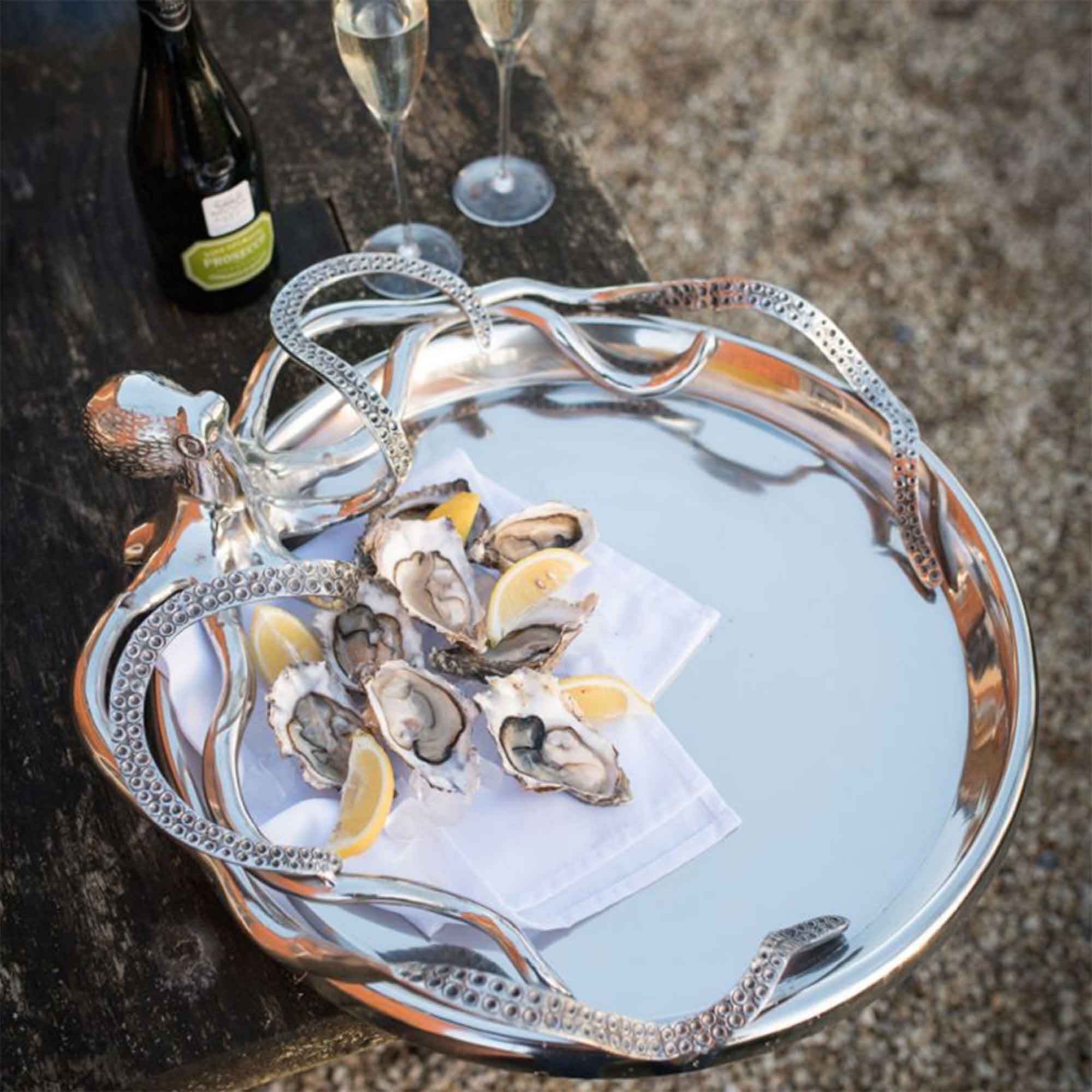 Large Octopus Serving Tray - Dansk