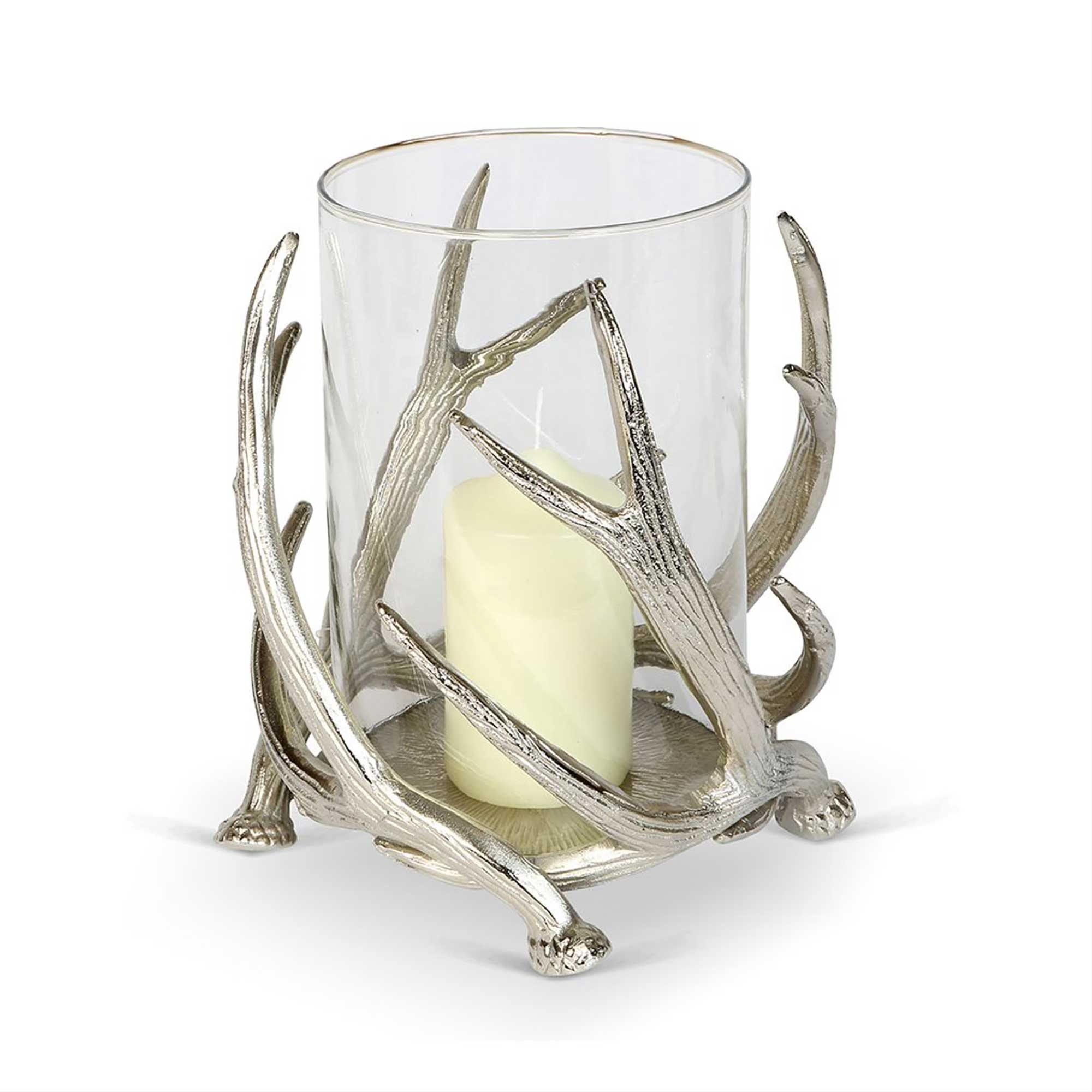 Twisted Antler Hurricane Lantern - Dansk