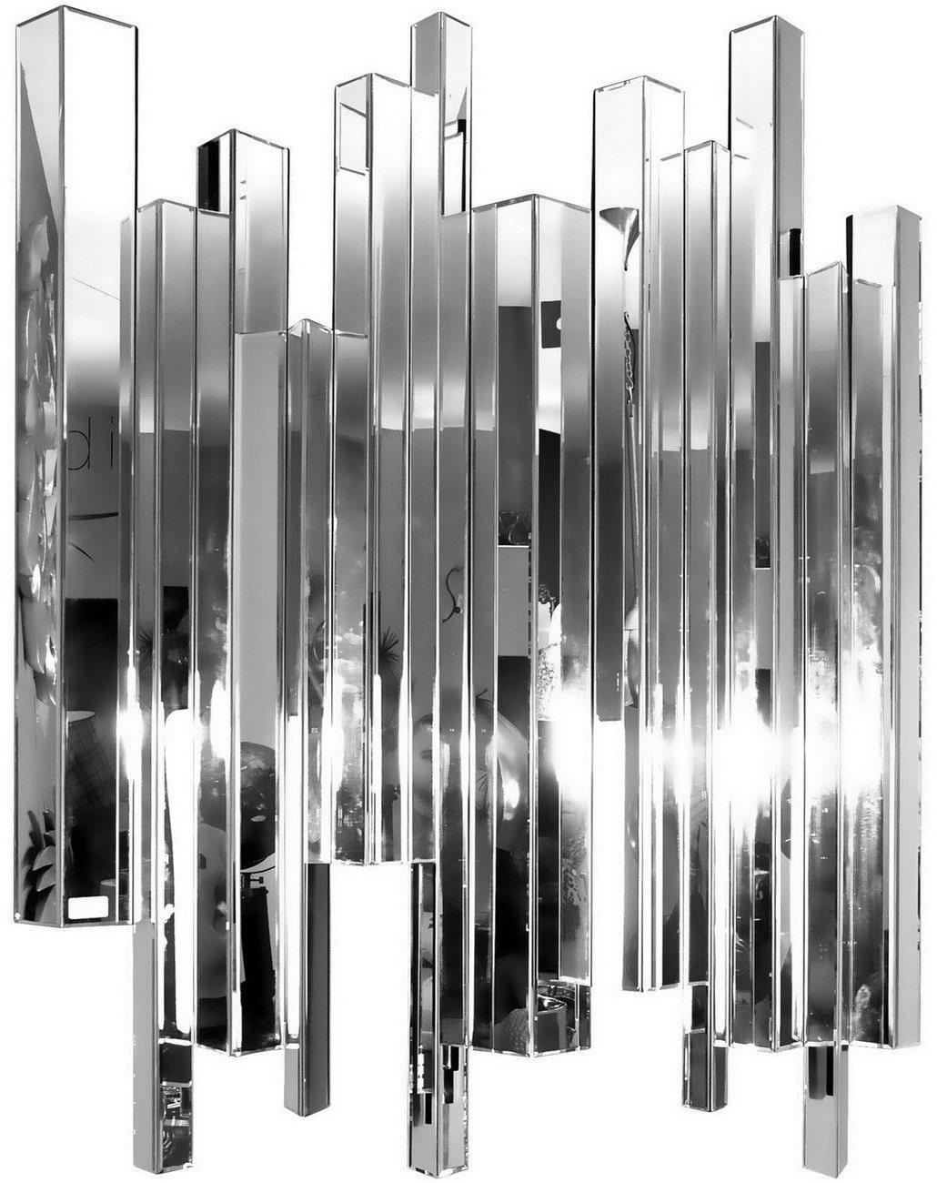 Quartz Mirror with Embossed Edges (Heavy) - Dansk