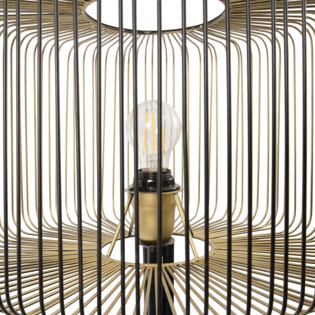 Toto Decorative Metal Cage Floor Lamp Dansk