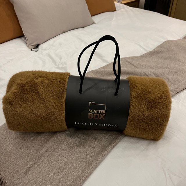 Scatter Box Ralph Range In a Soft Cognac Colour - Dansk